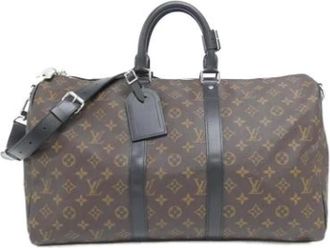 Louis Vuitton unisex, Pre-owned, Brun, Taille: ONE Size Sac Week-end en Toile Pre-owned