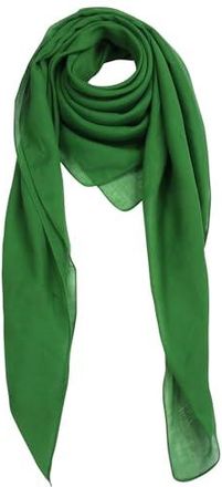 Freak Scene Echarpe en coton - vert - tissu carré