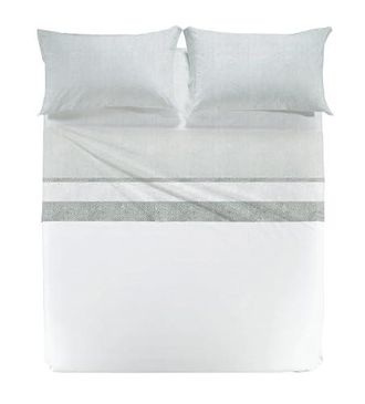 Caleffi Bettwaren & Bettwäsche, Decke, Bettdecke 255x200 cm, Bettwäsche-Set für Doppelbett, Bettdecken-Bezug 255x200 cm + 2 Kissenbezüge 50x80 cm, 100% Baumwo