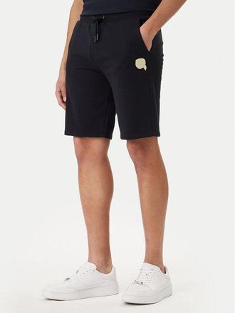 Karl Lagerfeld Sportshorts 705118 562900 Dunkelblau Loose Fit