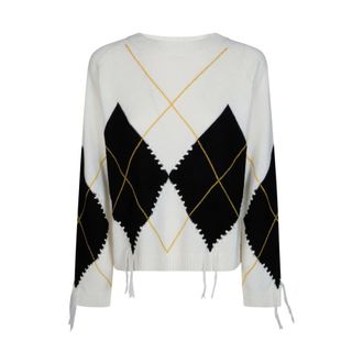 Pinko Pinko, Femme, Pulls, Noir, Taille: 40 FR Pulls &agrave; col rond