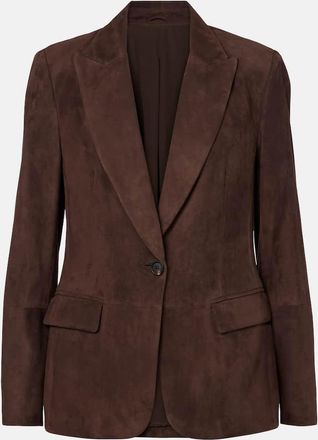 Brunello Cucinelli Blazer en daim