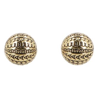 Marc Jacobs Femme, Accessoires, Jaune, Taille: ONE Size The Monogram Stud Earrings