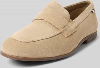 Bugatti Loafer aus Leder mit Label-Detail Modell Tryst