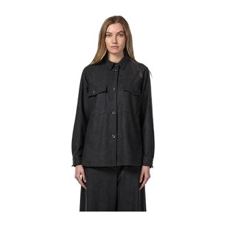 Mason's City Field Jacket - - Blouses & Shirts - Damen - Grau - M