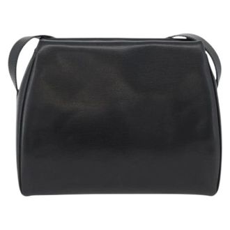 Celine Pre-owned Sac bandouli&egrave;re logo cercle - Femme - Pre-owned - Noir - Taille: ONE Size