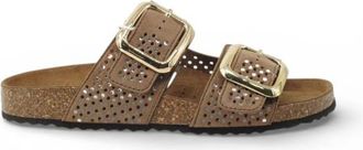 Geox Femme, Chaussures, Brun, Taille: 36 EU Brionia Slider