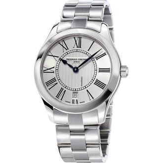 Frederique Constant Frederique Constant, Femme, Accessoires, Gris, Taille: ONE Size Donna - Fc-220Ms3B6B - Orologio Classics Ladies Fc-220Ms3B6