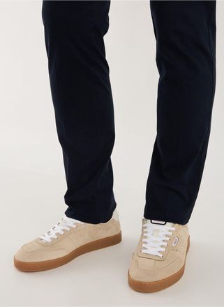 Faguo Baskets en cuir m&eacute;lang&eacute;