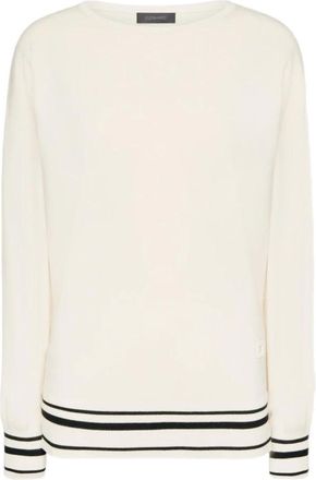 Elena Miro Damen, Strickwaren, Wei&szlig;, MGr&ouml;&szlig;e