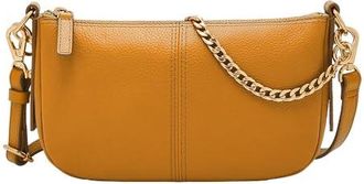 Fossil Jolie, Sac à bandoulière Femmes, Jaune Orche