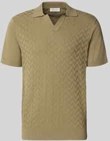 Casual Friday Regular Fit Poloshirt mit Strukturmuster Modell DYRVIK