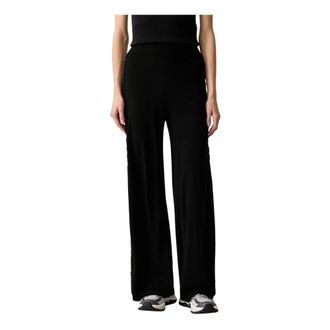 Emporio Armani Pantalon large - Femme - Pantalons - Noir - Taille: 40 FR