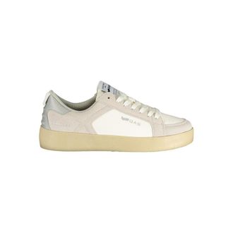 Gas Wei&szlig;e Polyurethan Damen Sneaker