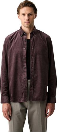 Marc O'Polo Chemise en velours c&ocirc;tel&eacute; - Homme - Chemises - Brun - Taille: L
