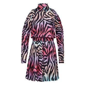 Philipp Plein Hemdblusenkleid - - Dresses - Damen - Mehrfarbig - XS