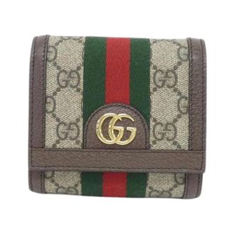 Gucci Portefeuille Pre-owned Ophidia en toile GG Supreme - Femme - Pre-owned - Multicolore - Taille: ONE Size