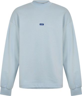 HUGO BOSS Hugo - Sweatshirt f&uuml;r Herren, Baumwolle, leger (Blau)