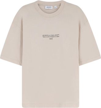 Off-white Homme, Tops, Beige, Taille: XL Statement S/S Skate Tee