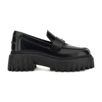 Hogan Femme, Chaussures, Noir, Taille: 38 1/2 EU H700 Mocassino