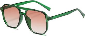 Generic Lunettes De Soleil D&eacute;coratives For Hommes Et Femmes, Id&eacute;ales For Les Vacances D&eacute;placements. Convient &Eacute;galement Aux Sports Plein Air(Green)