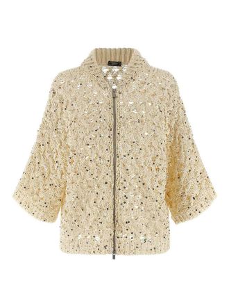 PESERICO Cardigan - Beige