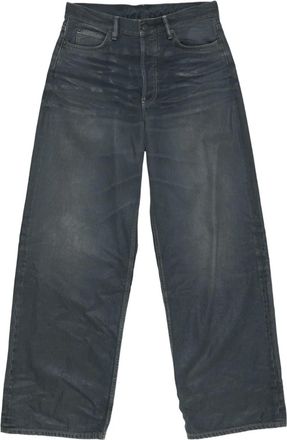 Acne Studios jean 1981 à patch logo - Noir