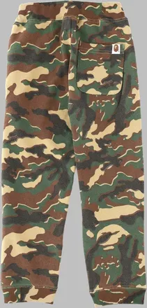 A Bathing Ape Shark Print Jogger Trousers - Green