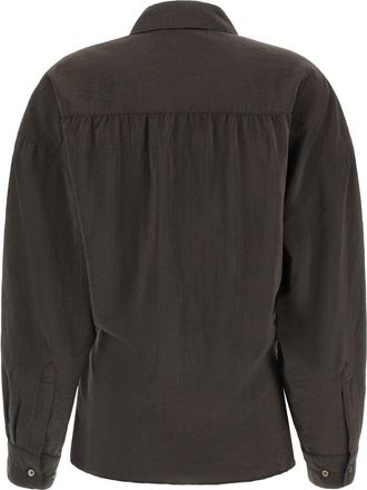 Christophe Lemaire Twisted Shirt - charcoal