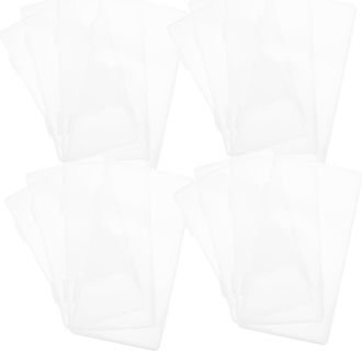 Angoily 20 St&uuml;ck Edelsteinboxen Mit Transparentem Deckel Kleine Perlenaufbewahrungsbeh&auml;lter Aufbewahrung F&uuml;r Perlen Durchsichtige Rechteckige Boxen F&uuml;r Perlen