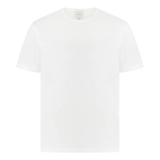 Calvin Klein Besticktes Baumwoll-Crew-Neck T-Shirt - - Tops - Herren - Wei&szlig; - 2XL