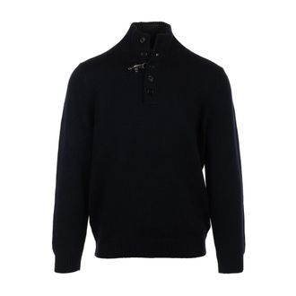 Fay Homme, Pulls, Bleu, Taille: 2XL Pulls Élégants