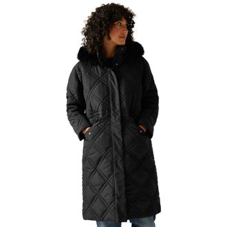 Regatta Damen Freyla Quilted Jacke Wasser abweisend isoliert Hooded Winter Mantel