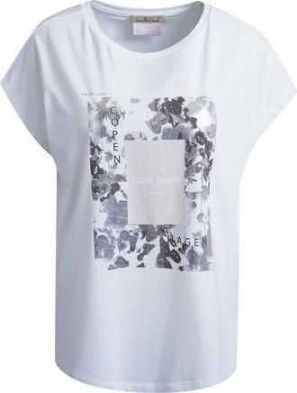 Smith & Soul Rundhalsshirt mit &uuml;berschnittener Schulter