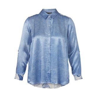 Frapp Damen, Blusen & Hemden, Blau, 2XLGr&ouml;&szlig;e