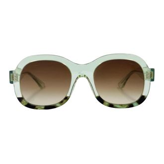 Thierry Lasry Retro-futuristische runde Sonnenbrille - - Accessories - Damen - Gr&uuml;n - ONE SIZE