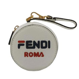 Fendi Pre-owned Mania Nylon Leather Backpack - Femme - Pre-owned - Blanc - Taille: ONE Size