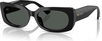 Jimmy Choo London Femme, Accessoires, Noir, Taille: 54 MM Lunettes de soleil