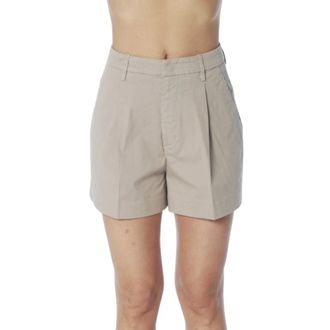 Dondup Femme, Shorts, Beige, Taille: 38 FR Bermuda Lori Loose