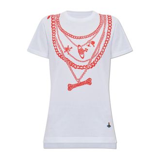 Vivienne Westwood T-Shirt mit Druck - - Tops - Damen - Wei&szlig; - S
