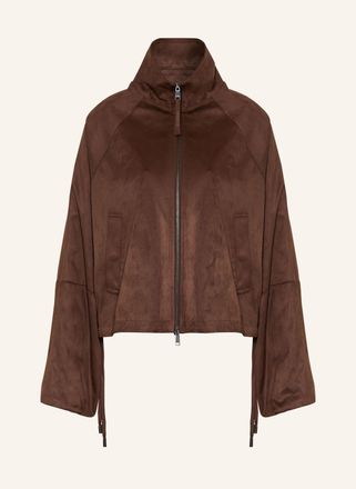 Beaumont Amsterdam Beaumont Blouson Eris In Lederoptik braun