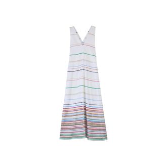 Paul Smith Abito Lungo Multiriga PS - - Dresses - Damen - Mehrfarbig - L