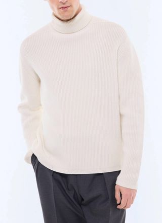 Fursac Pull en laine certifi&eacute;e et coton - Taille XXL - Homme