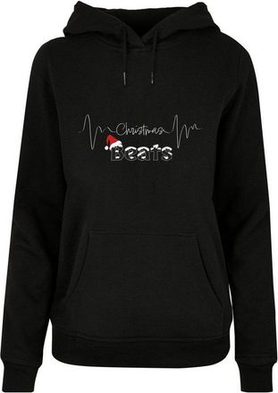 Merchcode Kapuzenpullover Merchcode Damen Ladies Christmas beats basic Hoody (1-tlg)