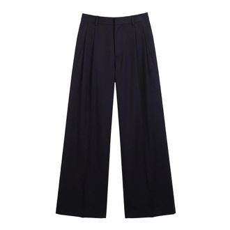 Tela Weite Hosen - - Trousers - Damen - Schwarzk - 2XS