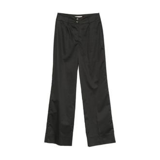 Kaos Pantalone Palazzo - - Trousers - Damen - Schwarzk - S