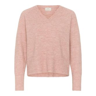 Kaffe Strickware - - Knitwear - Damen - Rosa - 2XL