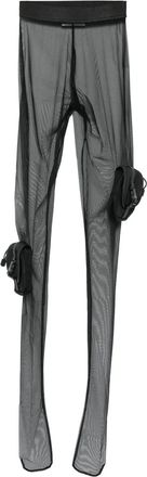 Coperni Cargo Strumpfhose - Grau