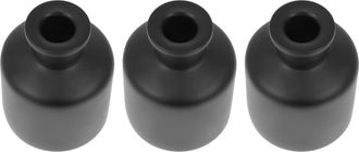 BESPORTBLE PATKAW 3 St&uuml;ck Aromaflaschen aus Verdicktem Glas 50ml Dekorative Duftflaschen f&uuml;r Wohnzimmer und B&uuml;ro Matte Schwarze Aromatherapie Fl&auml;schchen mit Arom