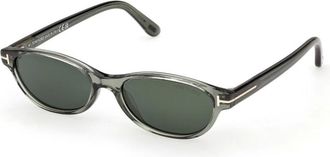 Tom Ford unisex, Accessoires, Vert, Taille: 52 MM Chloe Lunettes de soleil